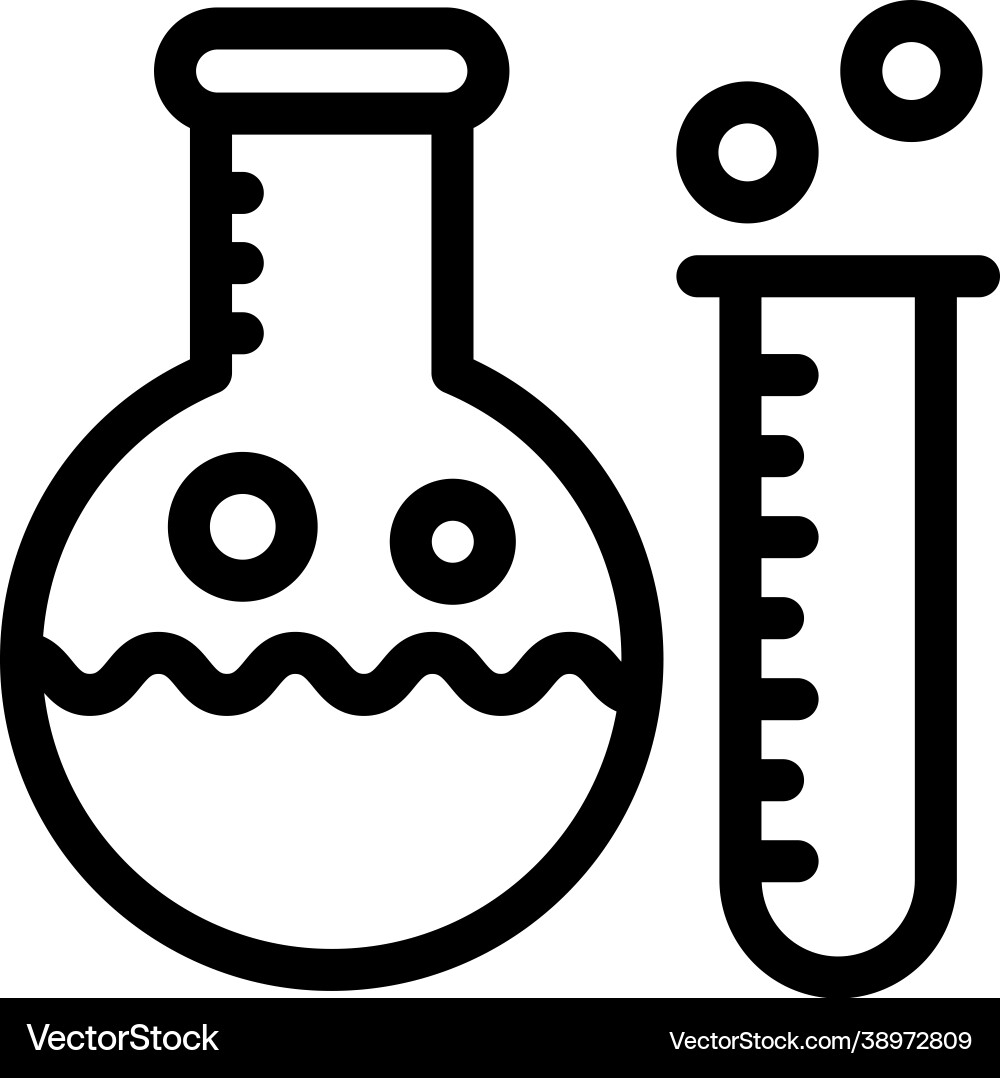 Chemical testing Royalty Free Vector Image - VectorStock