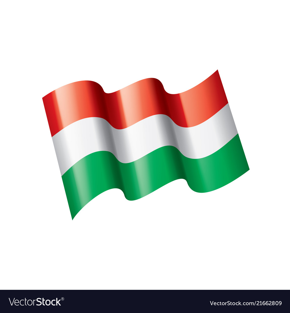 Hungary flag Royalty Free Vector Image - VectorStock