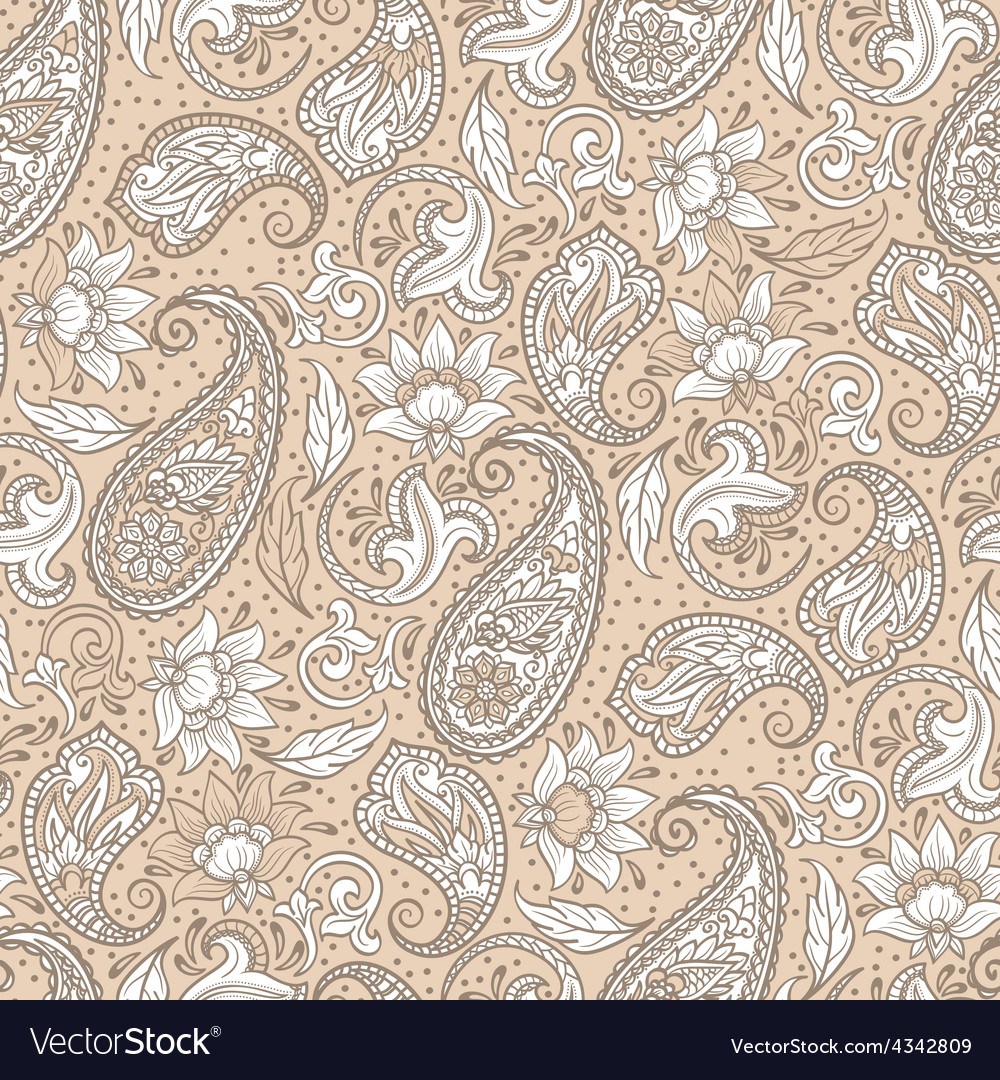 Indian pattern Royalty Free Vector Image - VectorStock