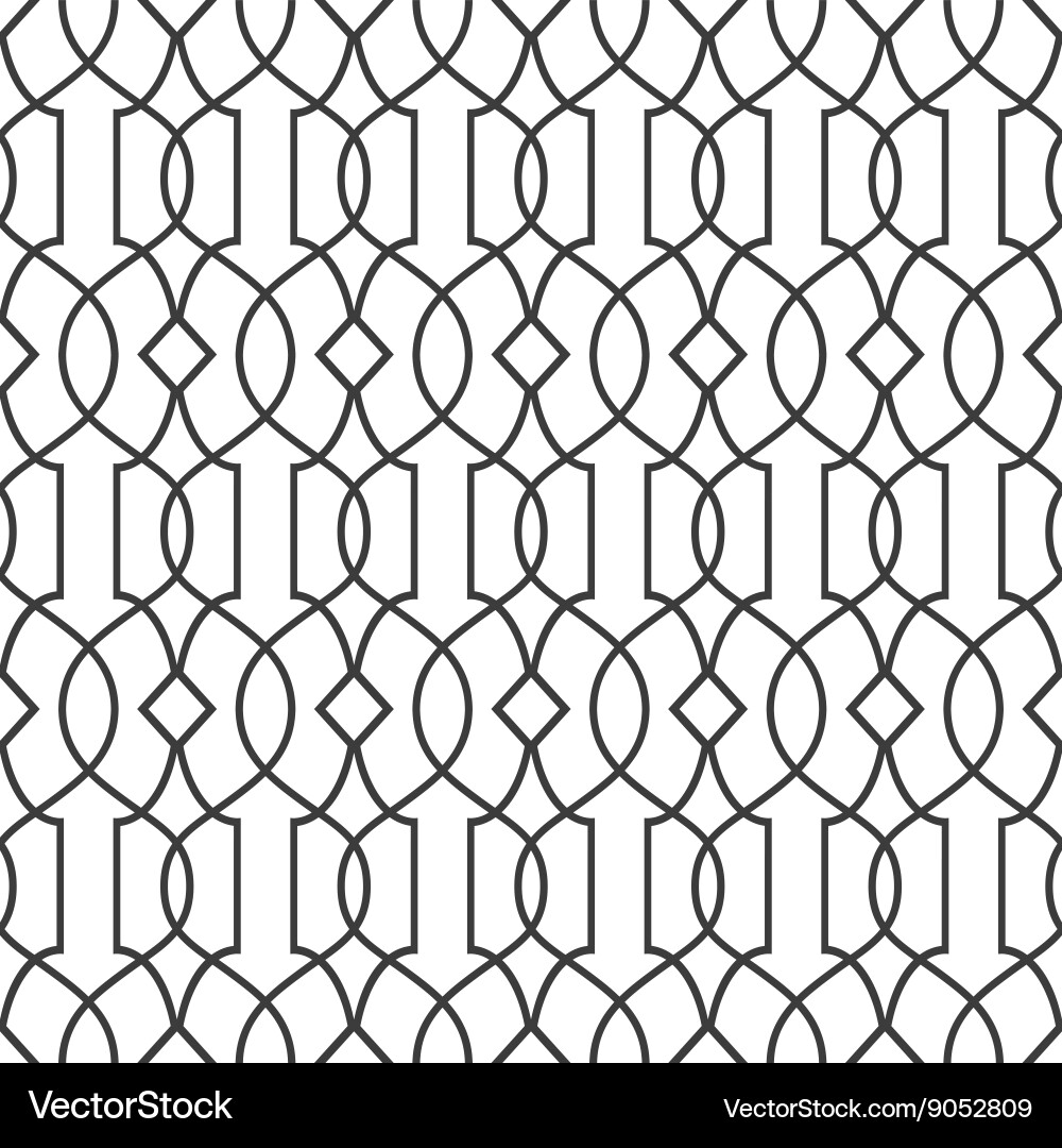 Seamless pattern in islamic style variation 2 Vector Image