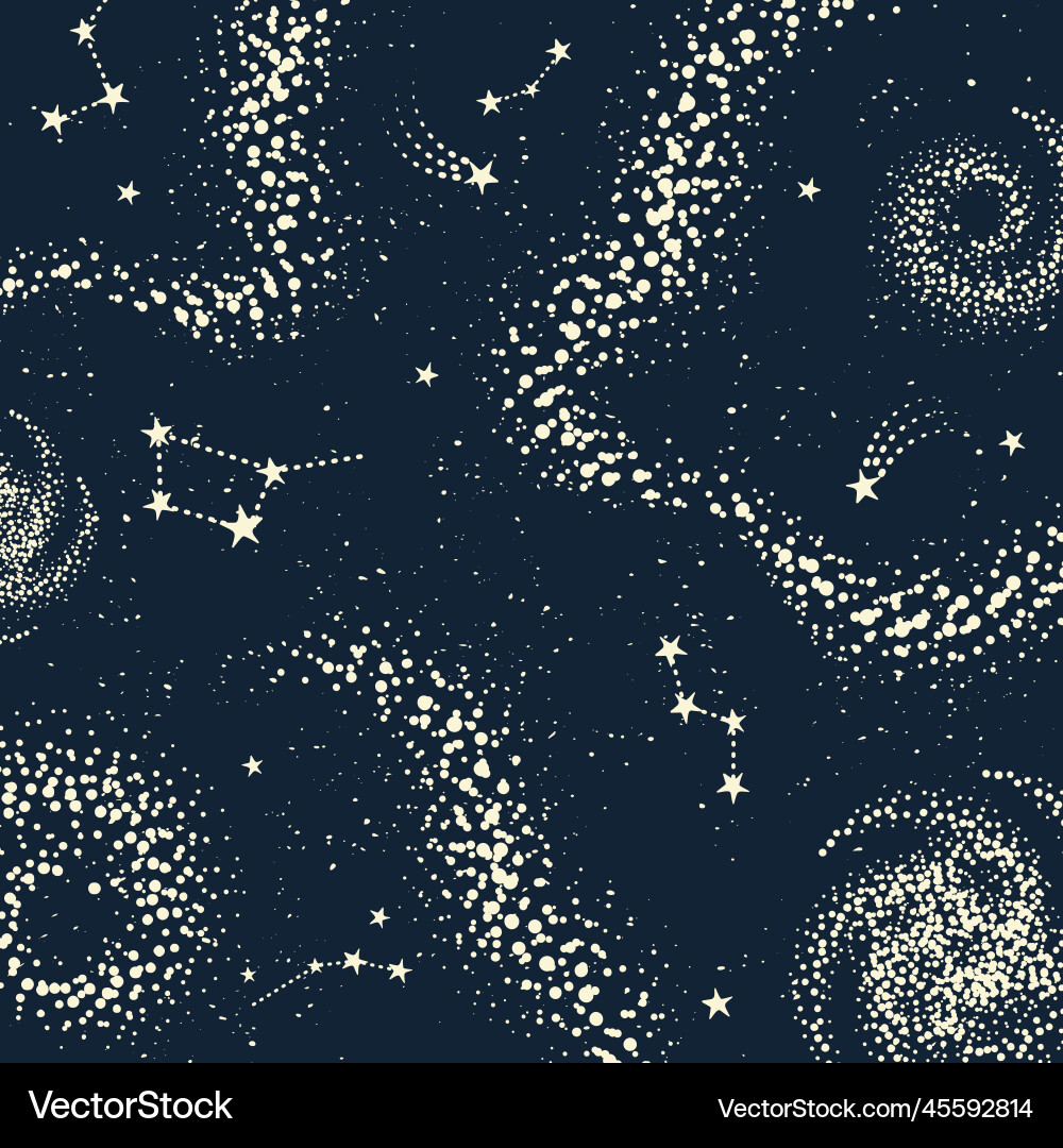 Stars univers abstract wallpaper Royalty Free Vector Image