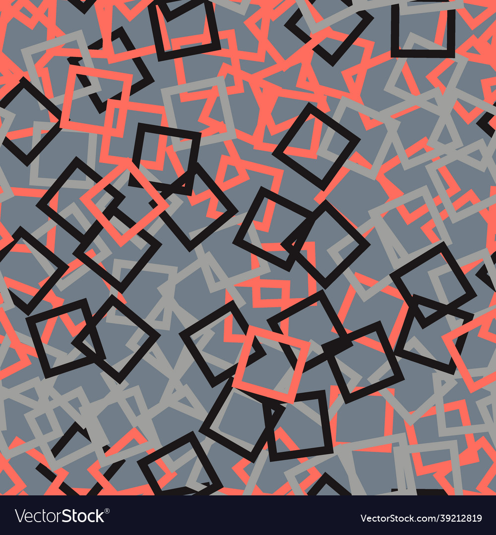 Empty squares - seamless pattern Royalty Free Vector Image
