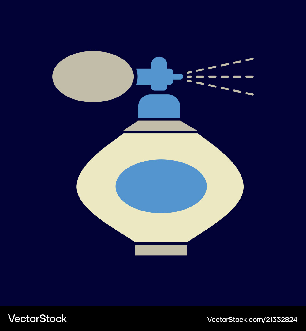 Perfume glass bottles various shapes caps Vector Image