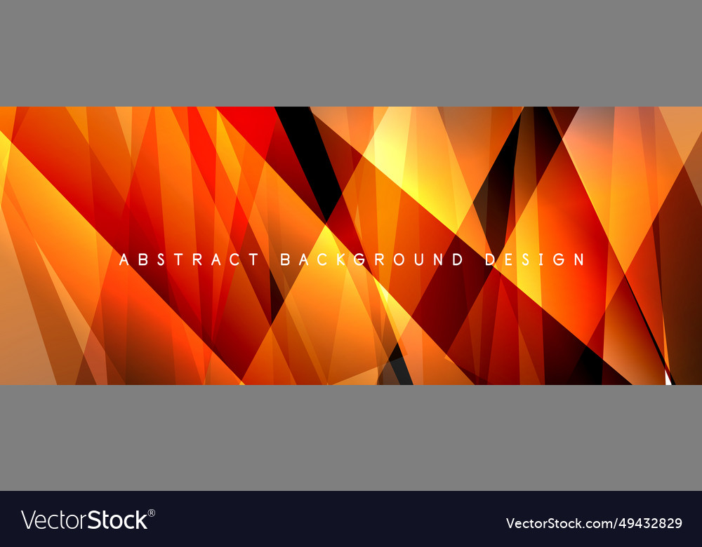 Breaking Glass Background Kaleidoscope Effect Vector Image