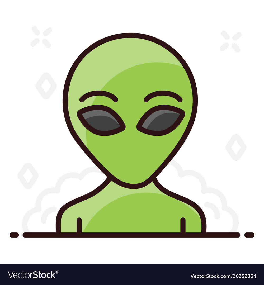 Alien Royalty Free Vector Image - VectorStock