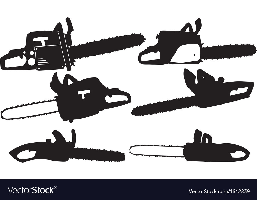 Chainsaw Royalty Free Vector Image - VectorStock