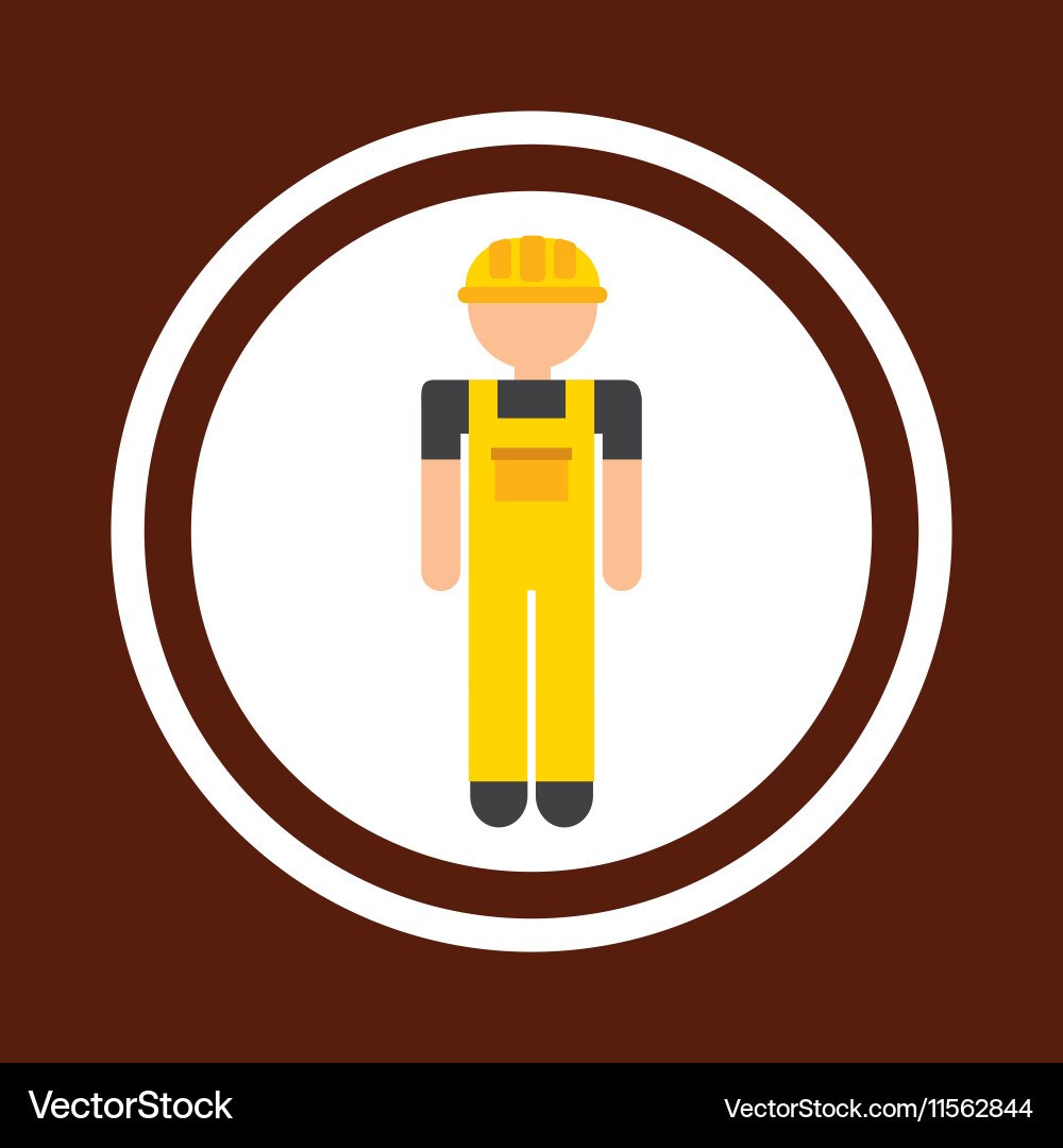 Gardener worker avatar icon Royalty Free Vector Image