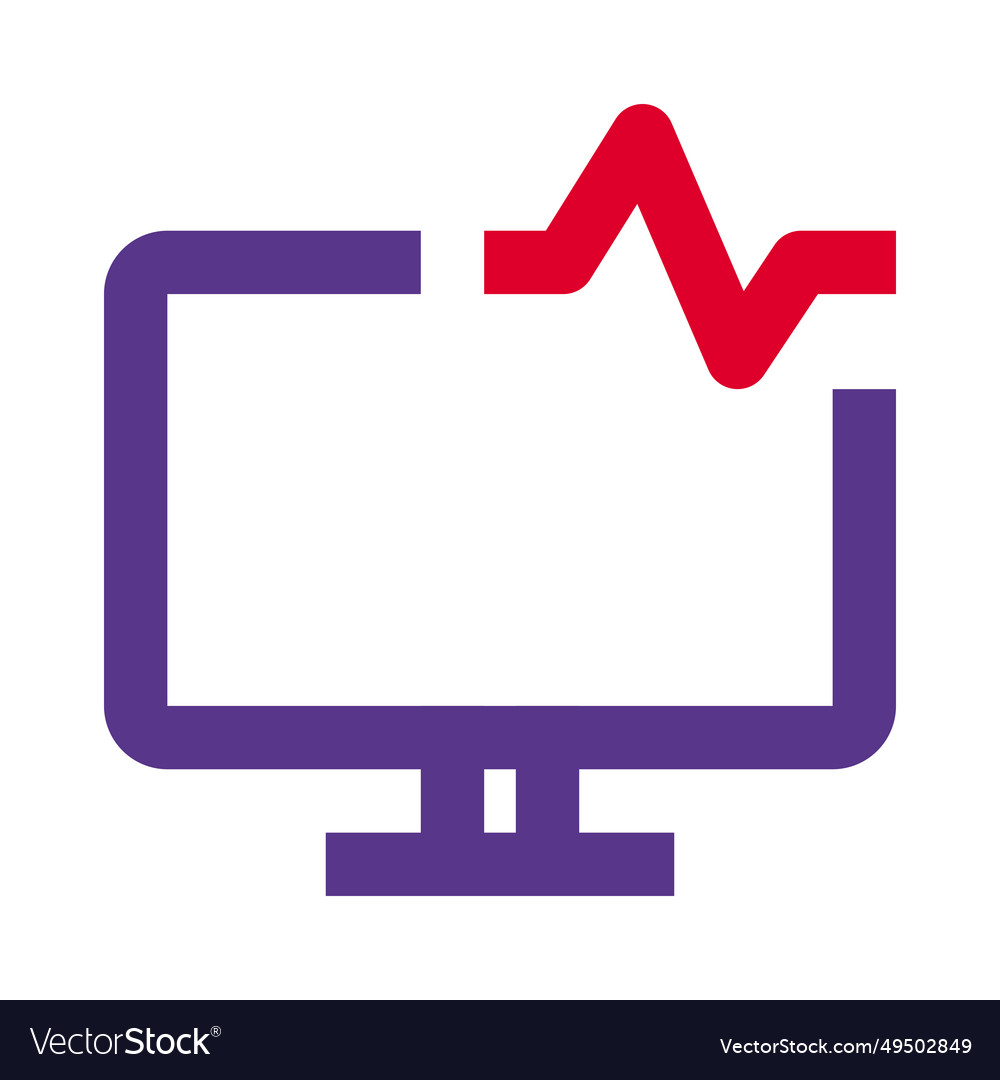 Analyzing data and performance using the monitor Vector Image