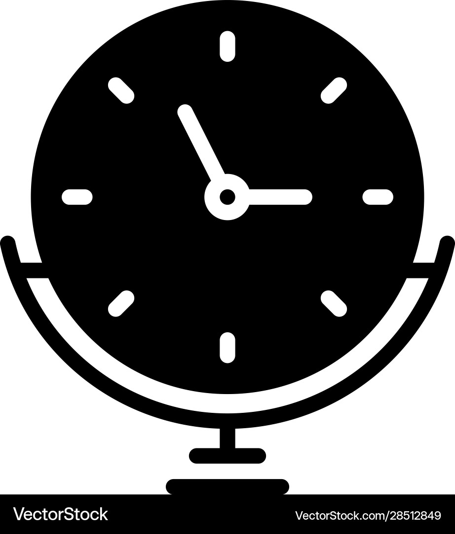 Clock Royalty Free Vector Image - VectorStock