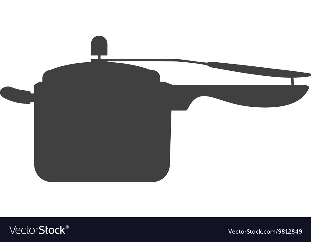 Kitchen dishware isolated flat icon Royalty Free Vector