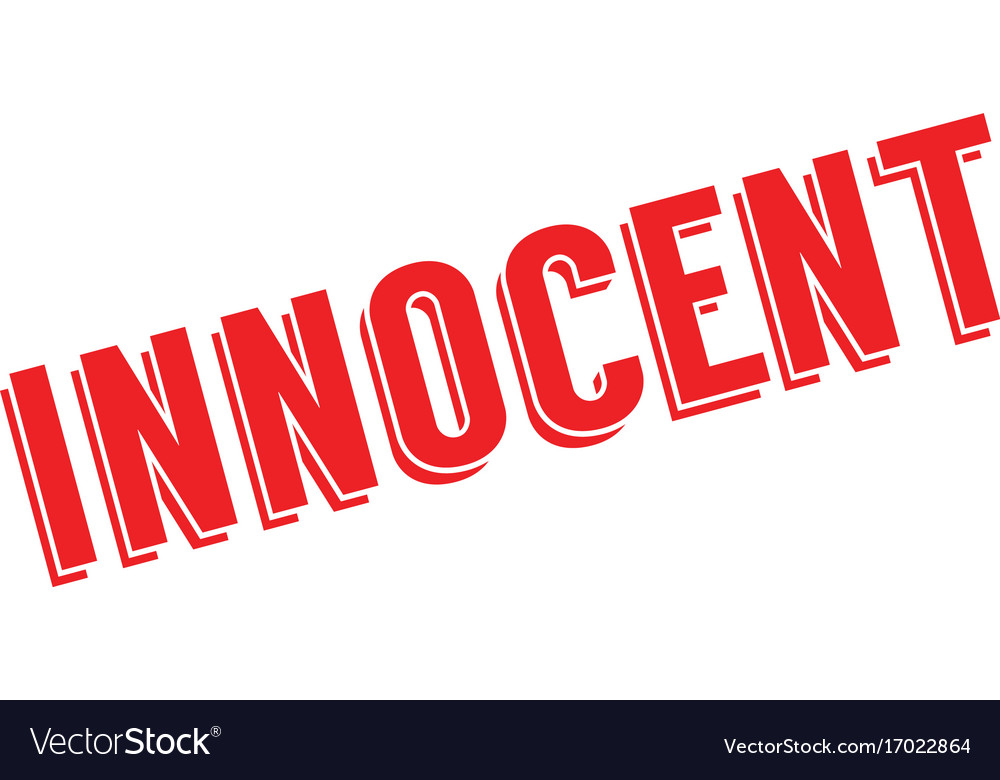 Innocent rubber stamp Royalty Free Vector Image Innocent rubber stamp Royalty Free Vector Image
