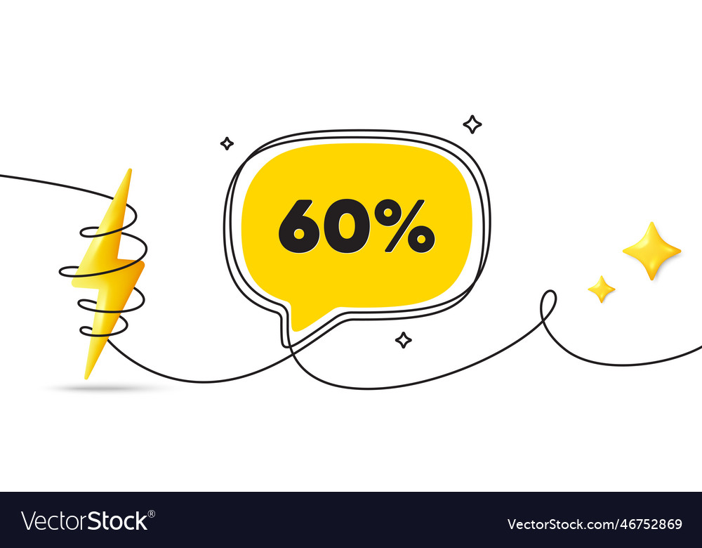 60-percent-off-sale-discount-offer-price-sign-vector-image