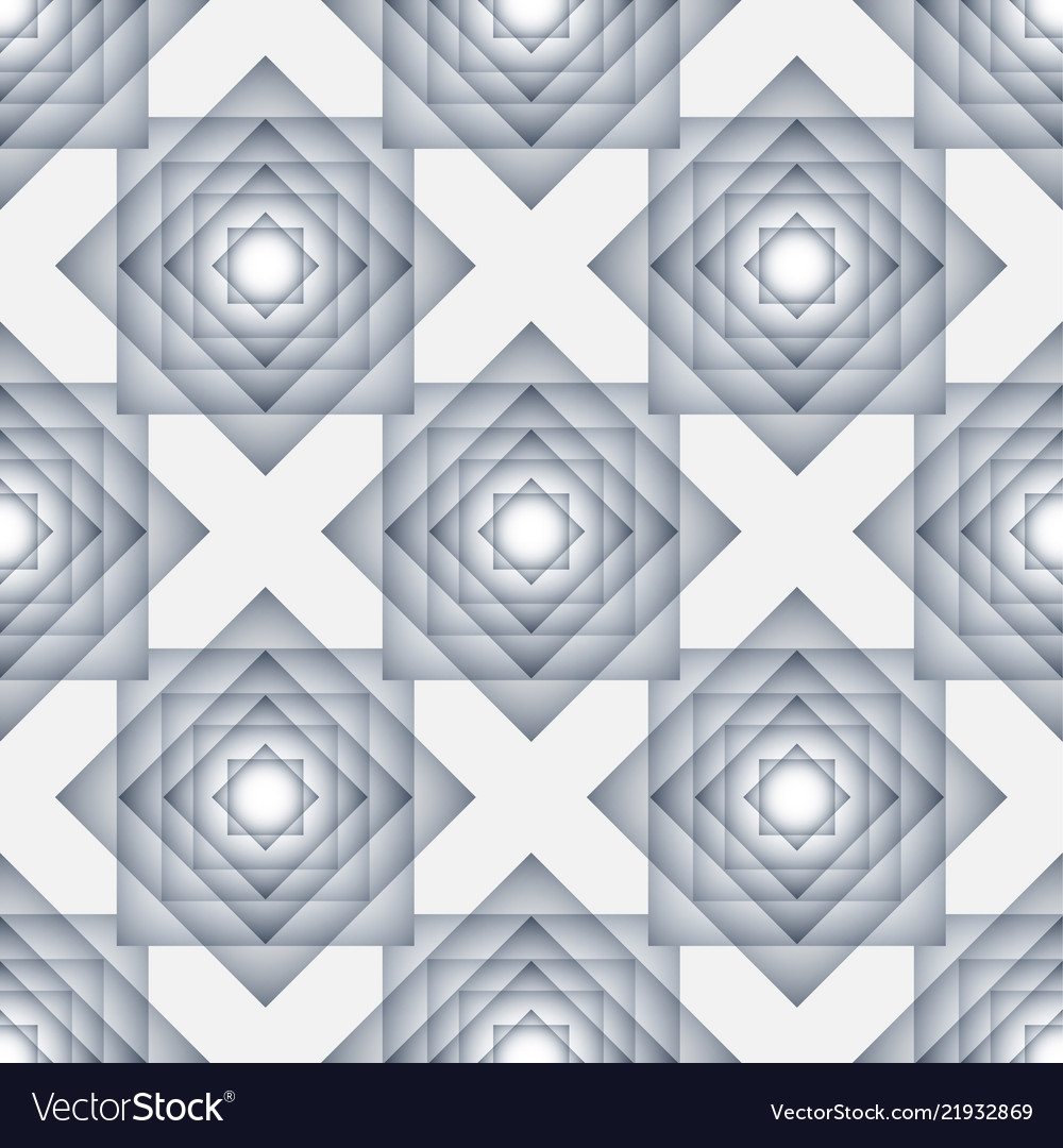 Seamless pattern with overlapping rectangles Vector Image