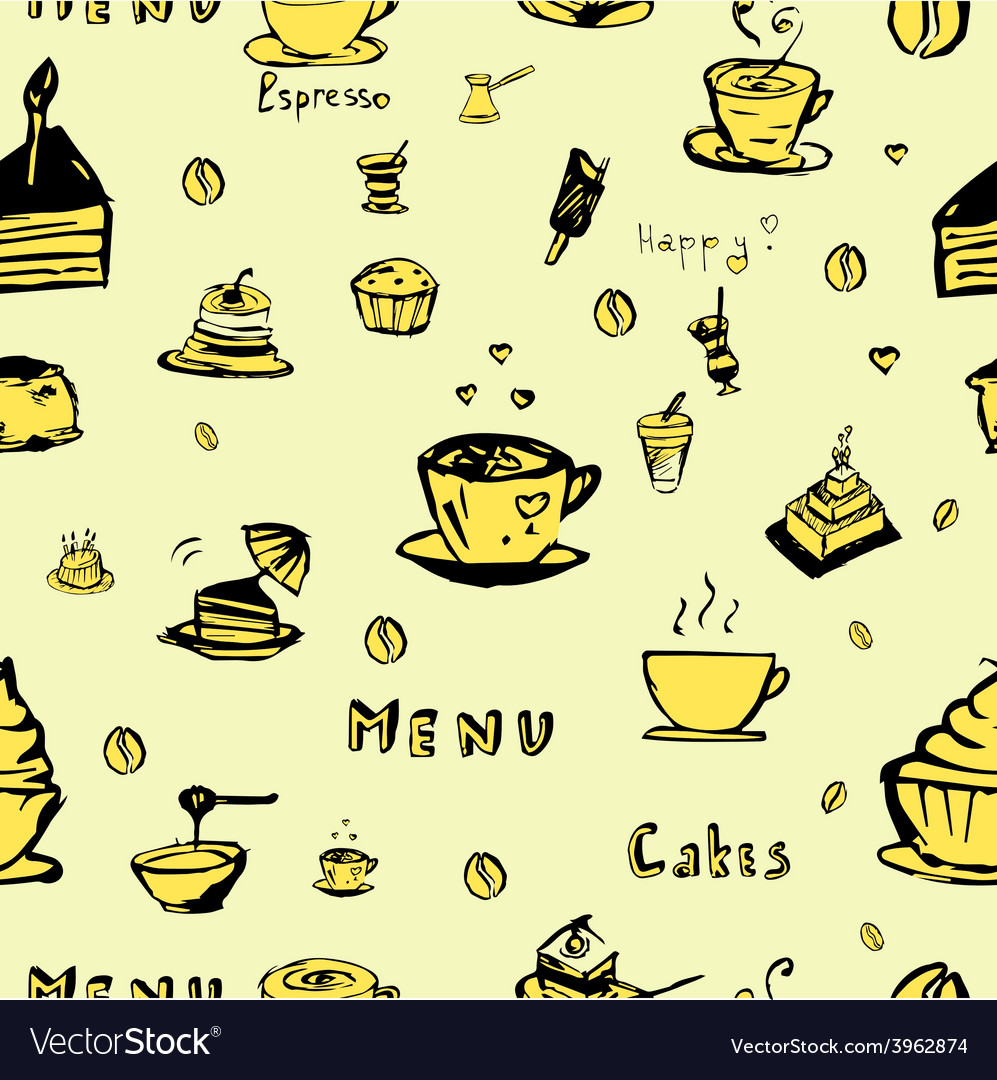 Seamless pattern Royalty Free Vector Image - VectorStock