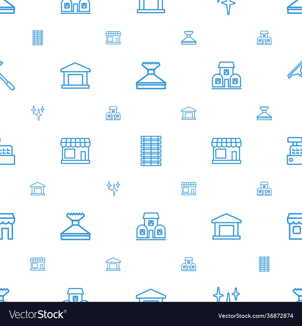 Window icons pattern seamless white background Vector Image