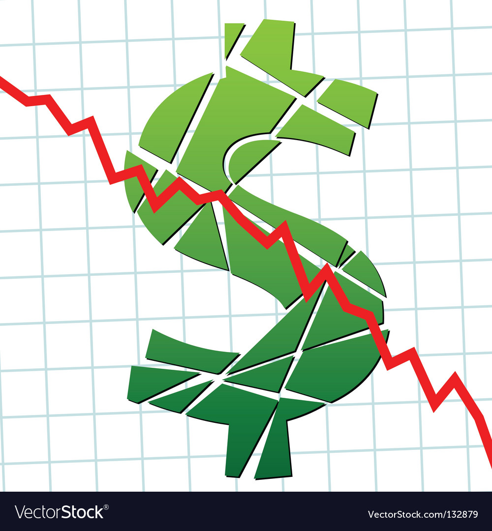 Finance chart Royalty Free Vector Image - VectorStock