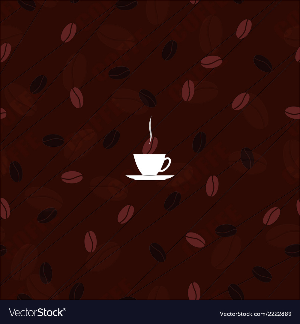 Texture coffee Royalty Free Vector Image - VectorStock