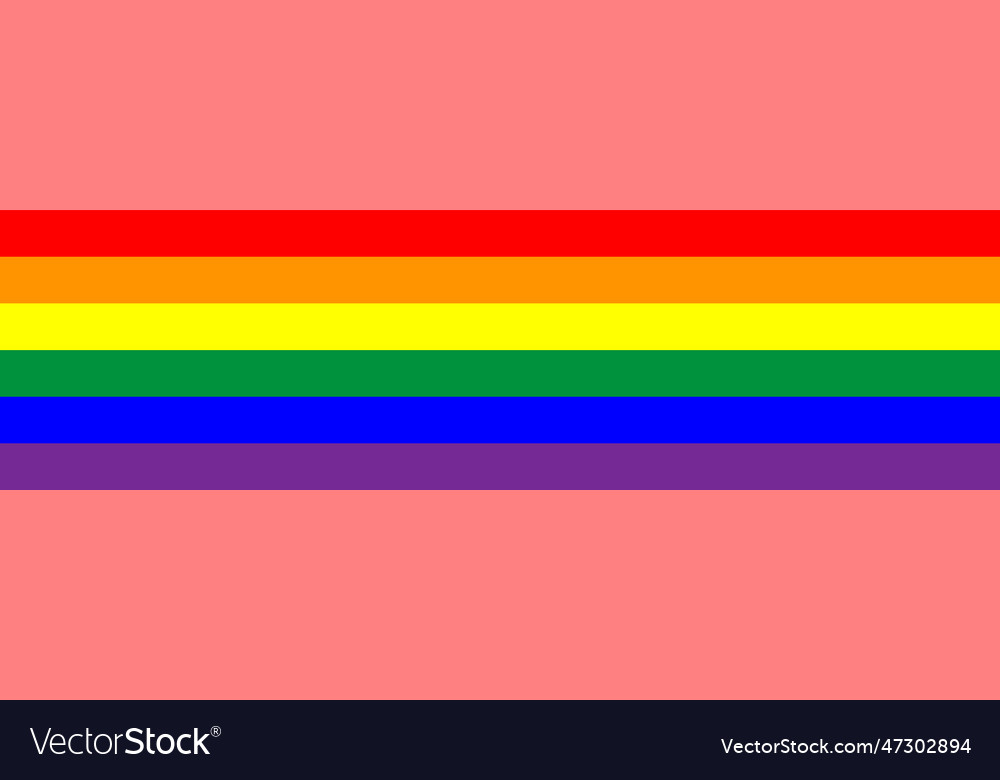 Lgbtq pride flags in isolated Royalty Free Vector Image