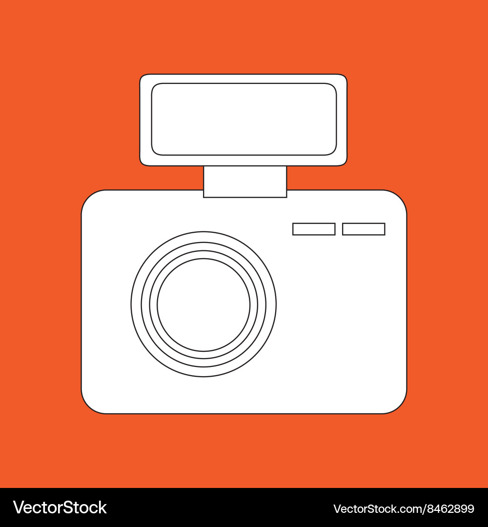 Digital camera design Royalty Free Vector Image