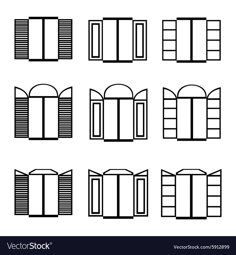 Window Royalty Free Vector Image - VectorStock