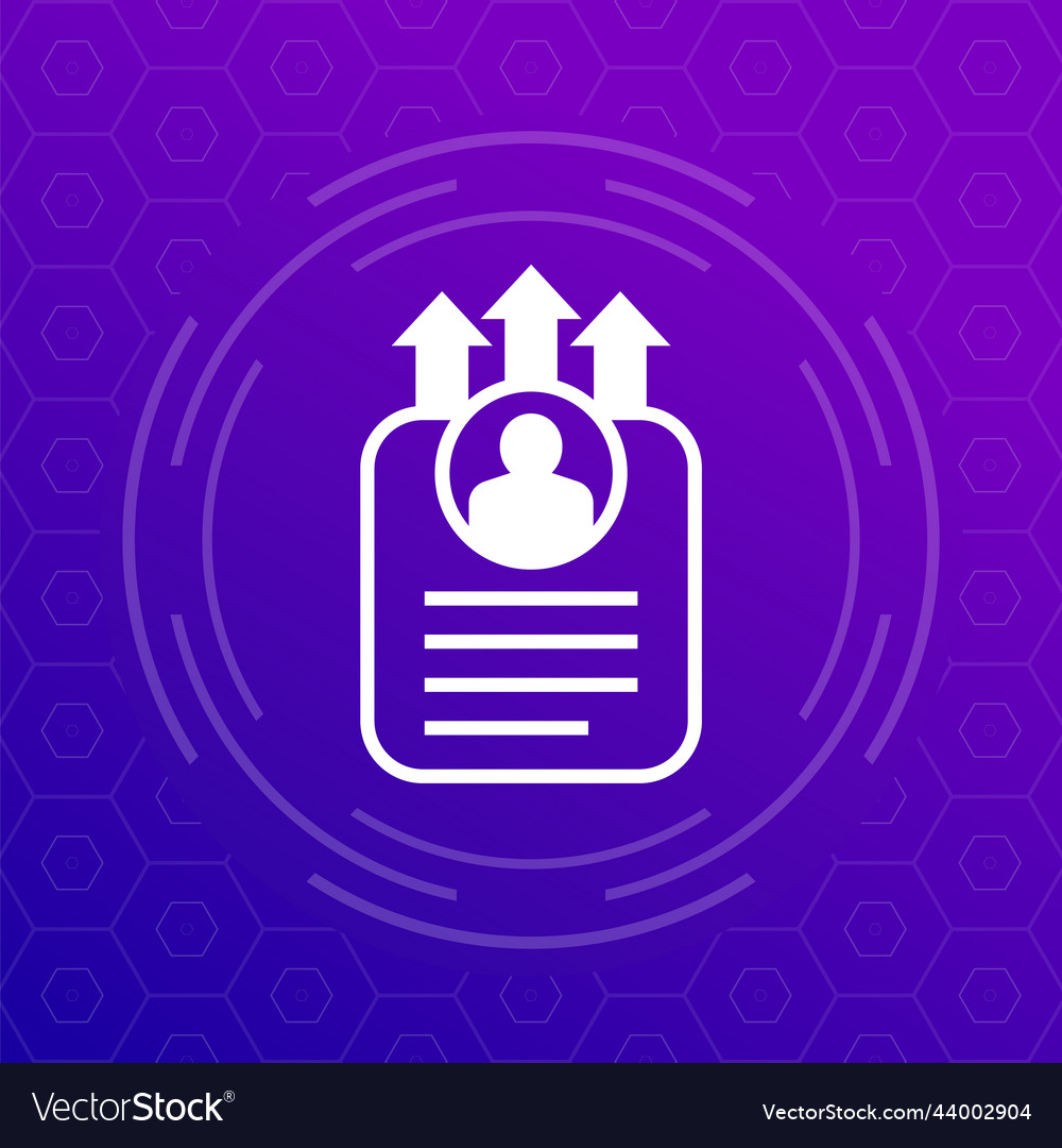 Export personal data icon for web Royalty Free Vector Image