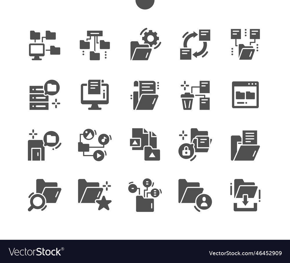 Organizing file folder settings delete files Vector Image Organizing file folder settings delete files Vector Image
