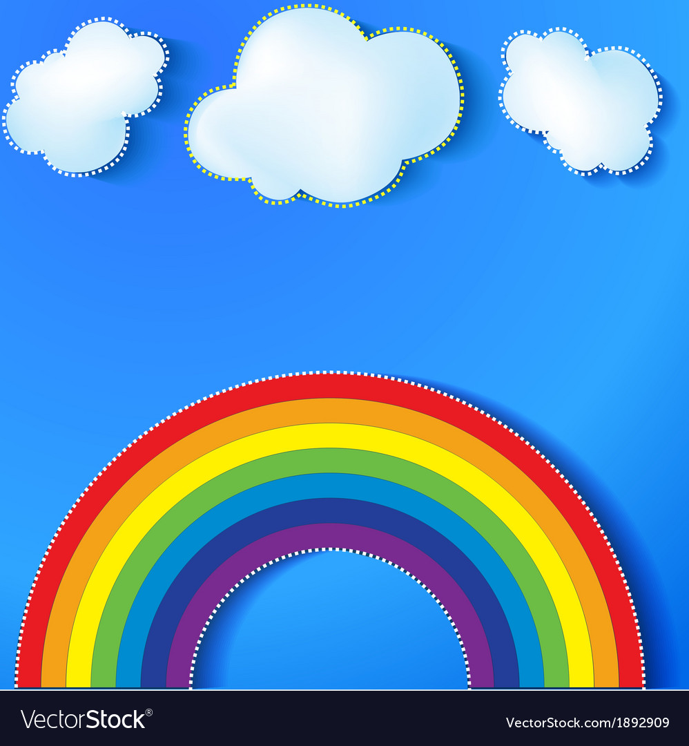 Rainbow Royalty Free Vector Image - VectorStock