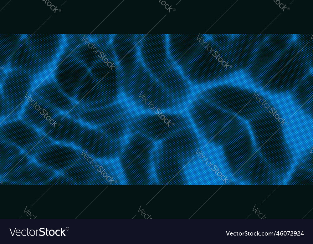 Background with convex forms grid surface Vector Image