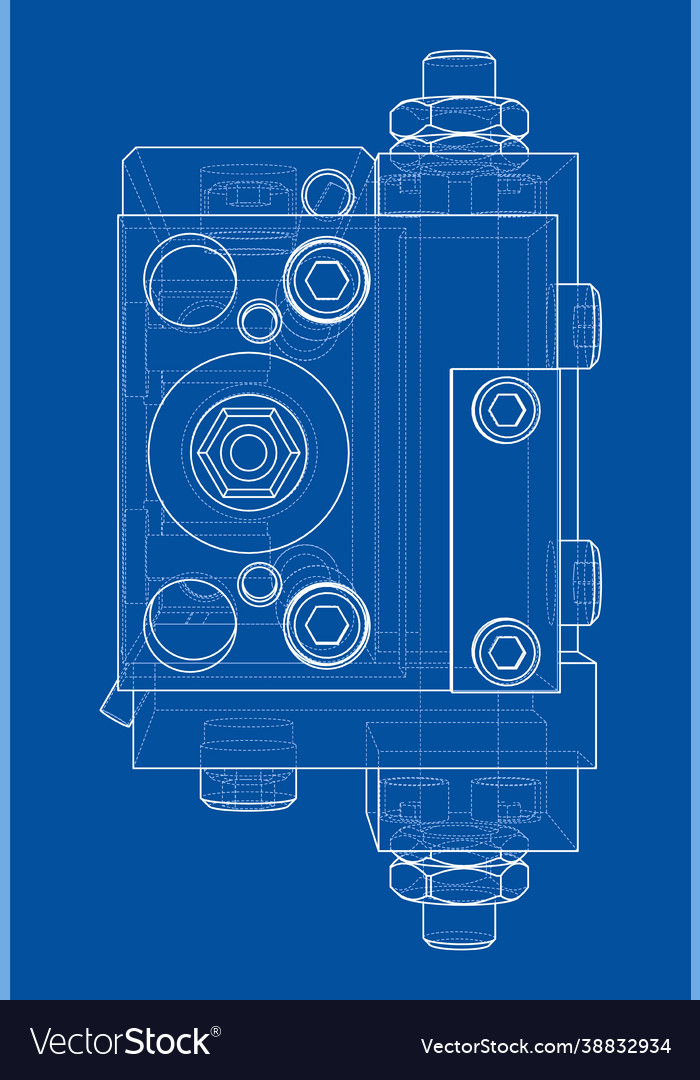 Abstract Industry Object Concept Royalty Free Vector Image