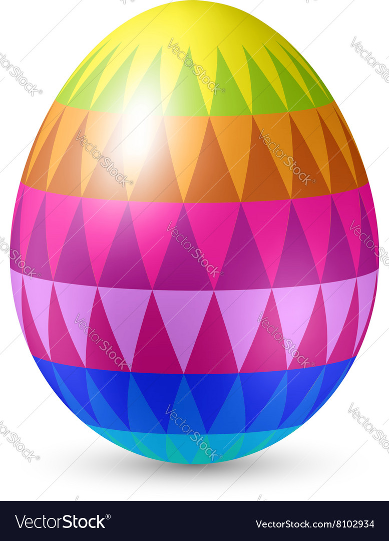 Easter egg Royalty Free Vector Image - VectorStock