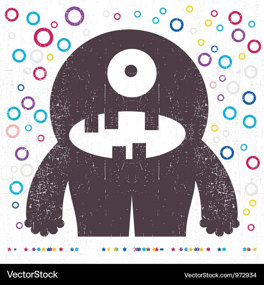Monster Royalty Free Vector Image - VectorStock