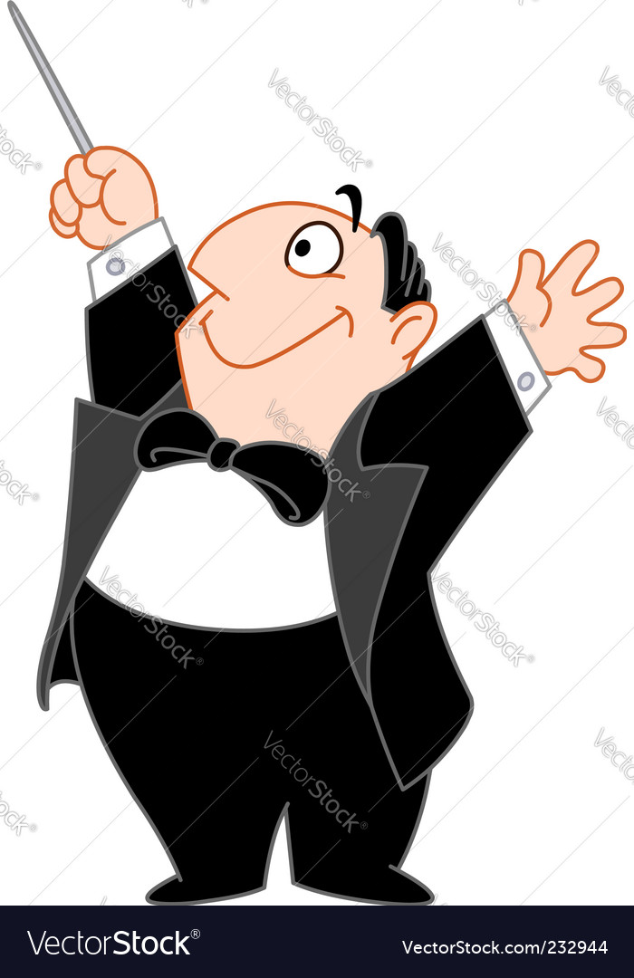 Conductor Royalty Free Vector Image - VectorStock