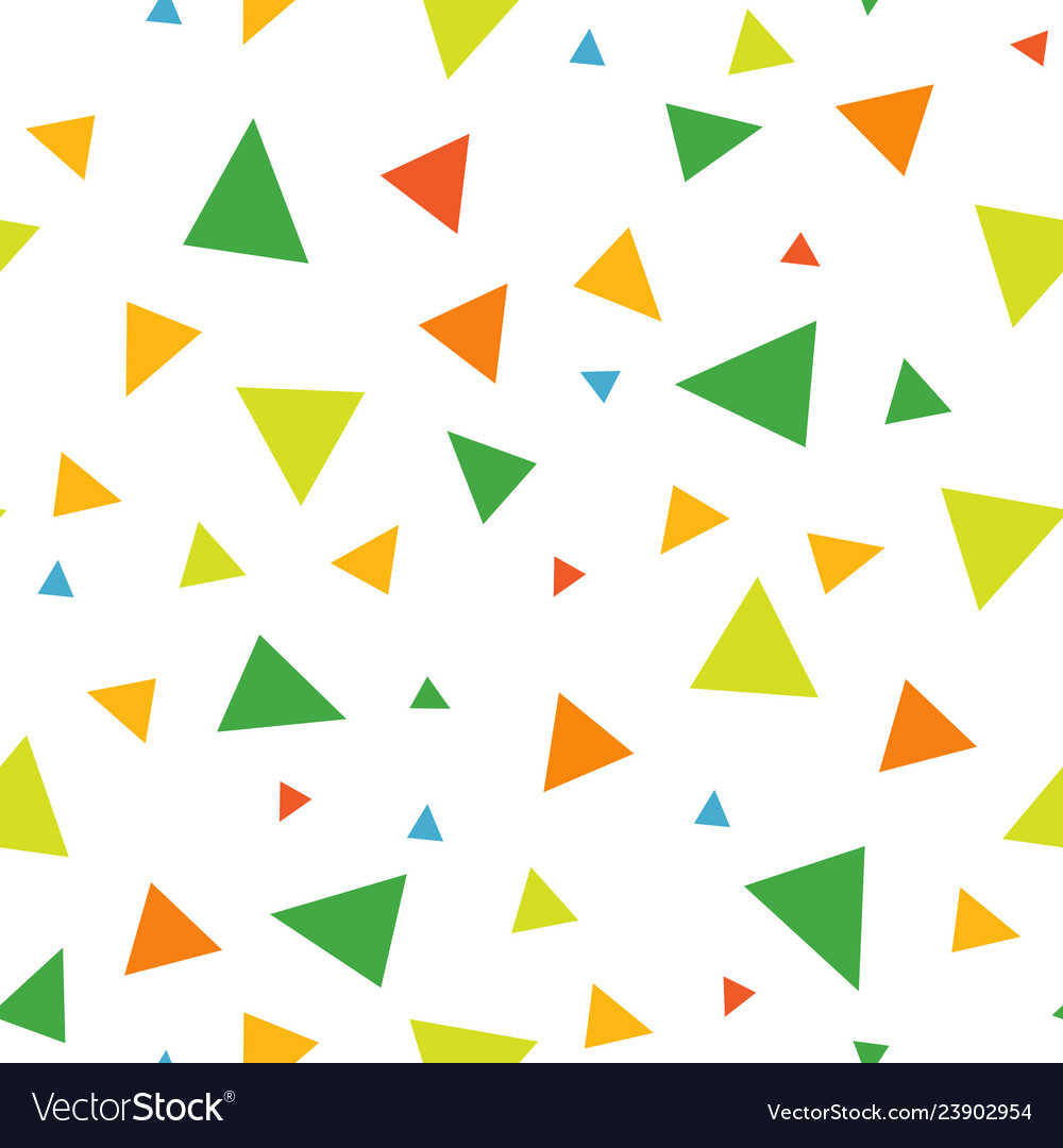 Abstract seamless pattern triangles Royalty Free Vector