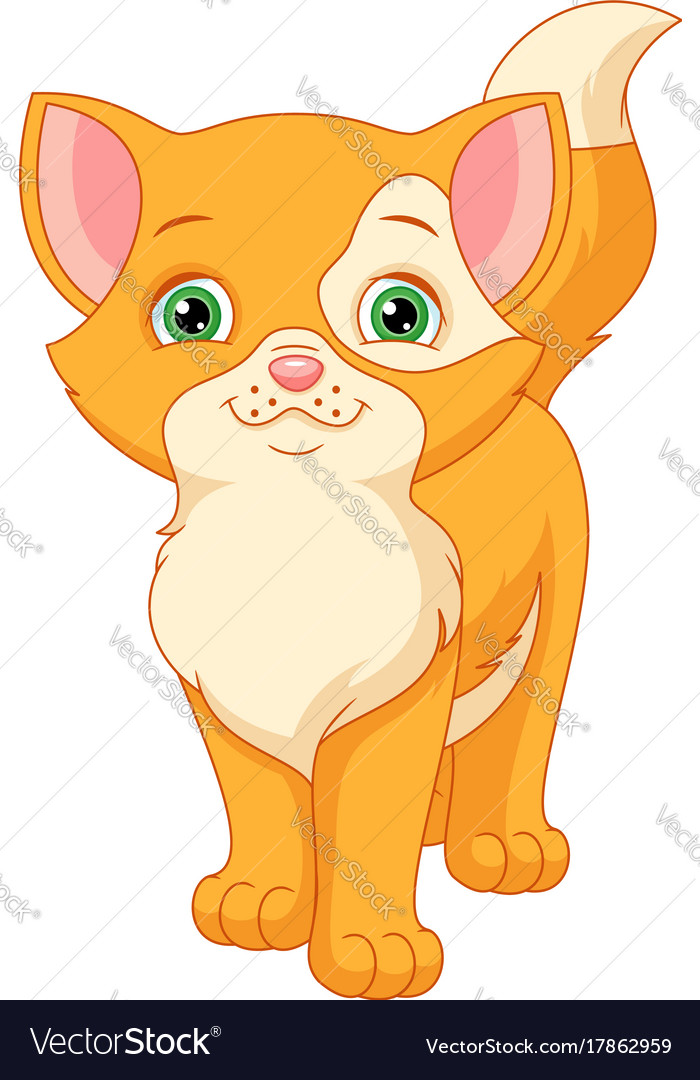 Kitten Royalty Free Vector Image - VectorStock Kitten Royalty Free Vector Image - VectorStock