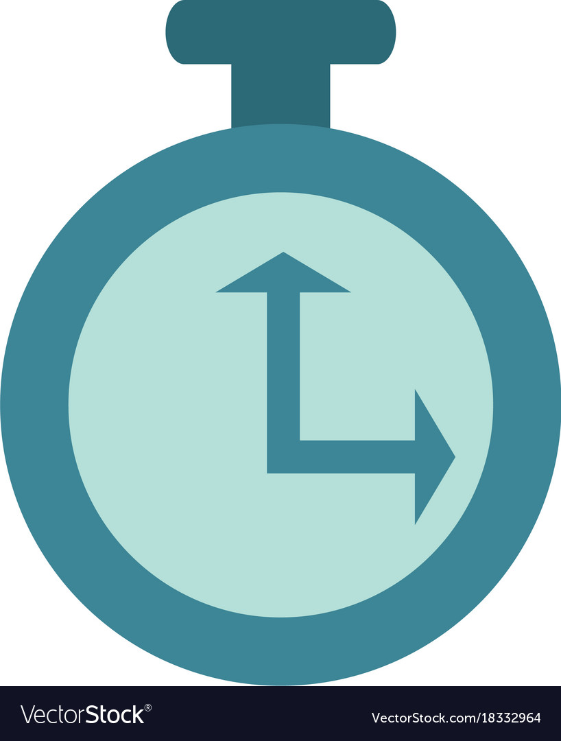 Chronometer icon image Royalty Free Vector Image