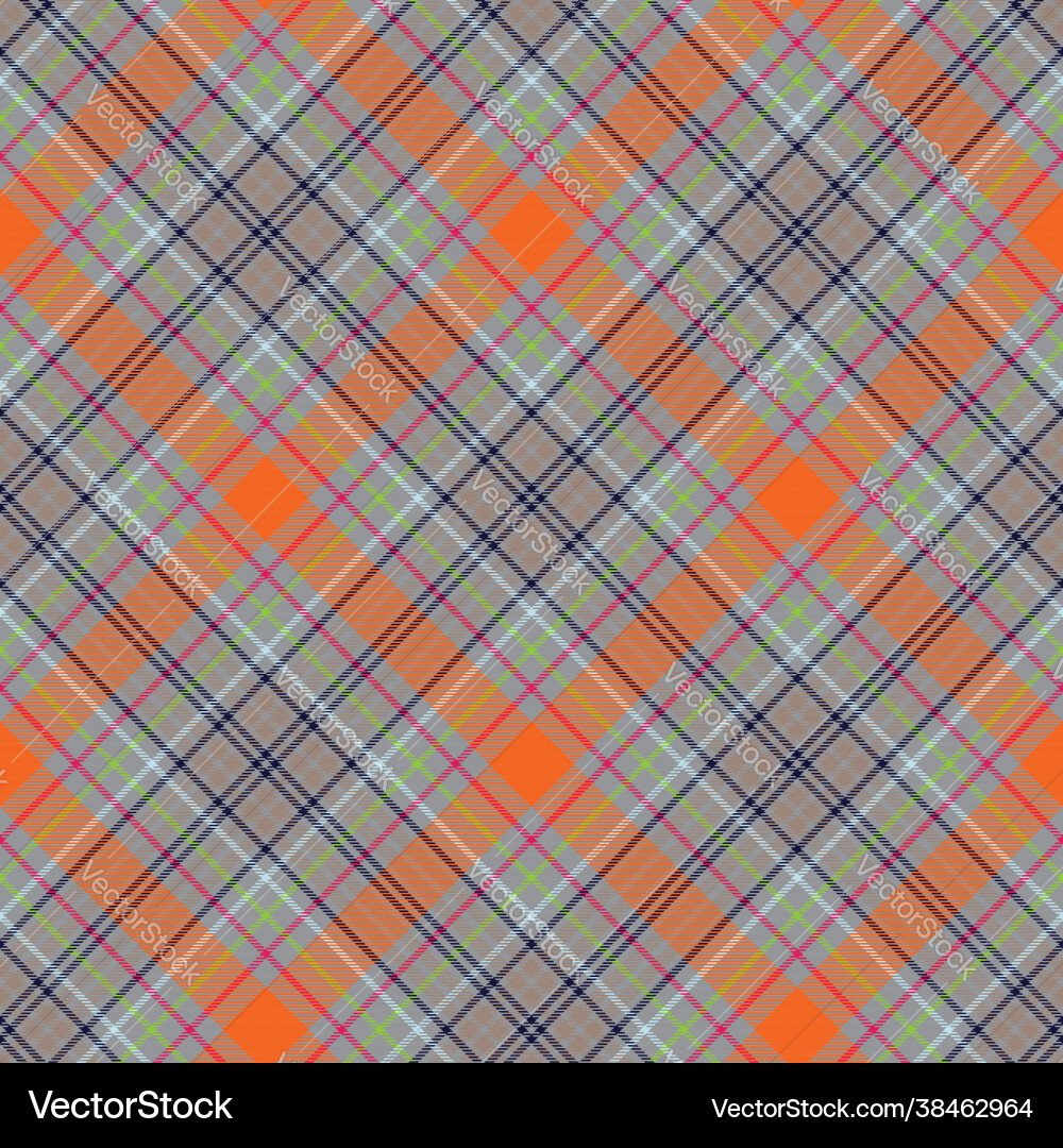 Colourful chevron plaid tartan textured seamless Vector Image