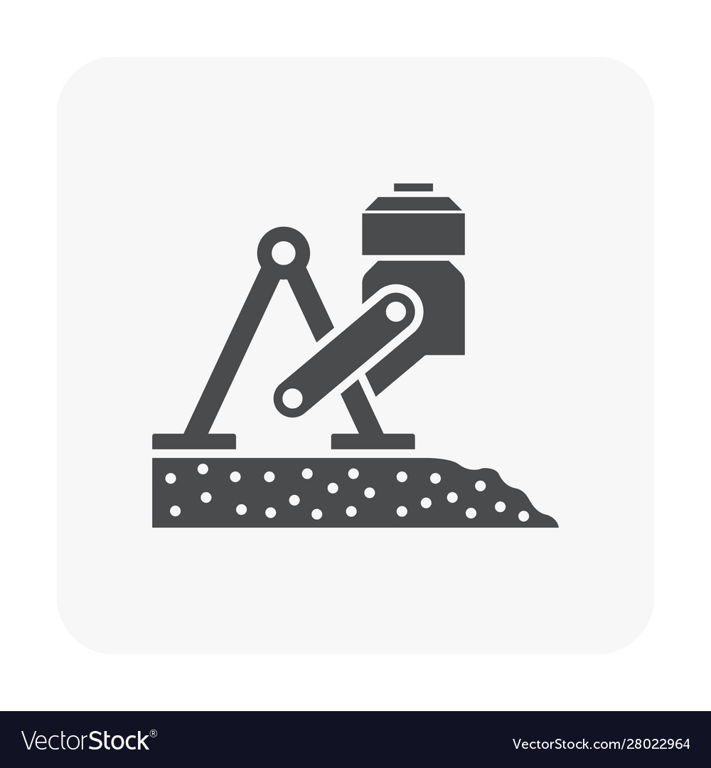 Concrete Slab Icon Royalty Free Vector Image Vectorstock