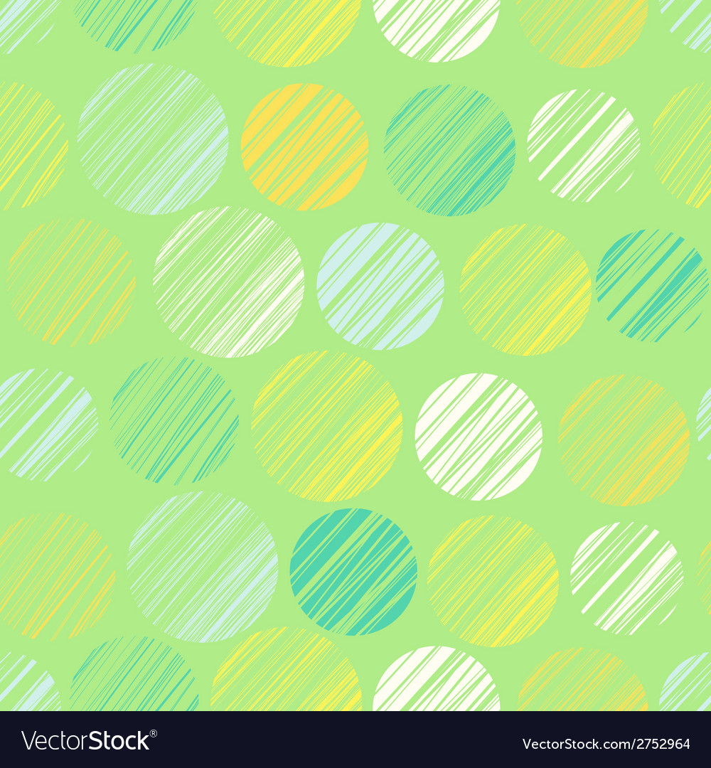 Seamless pattern with circle elements Royalty Free Vector