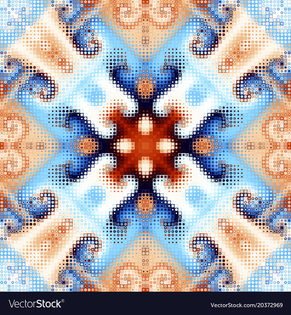 Geometric abstract pattern Royalty Free Vector Image