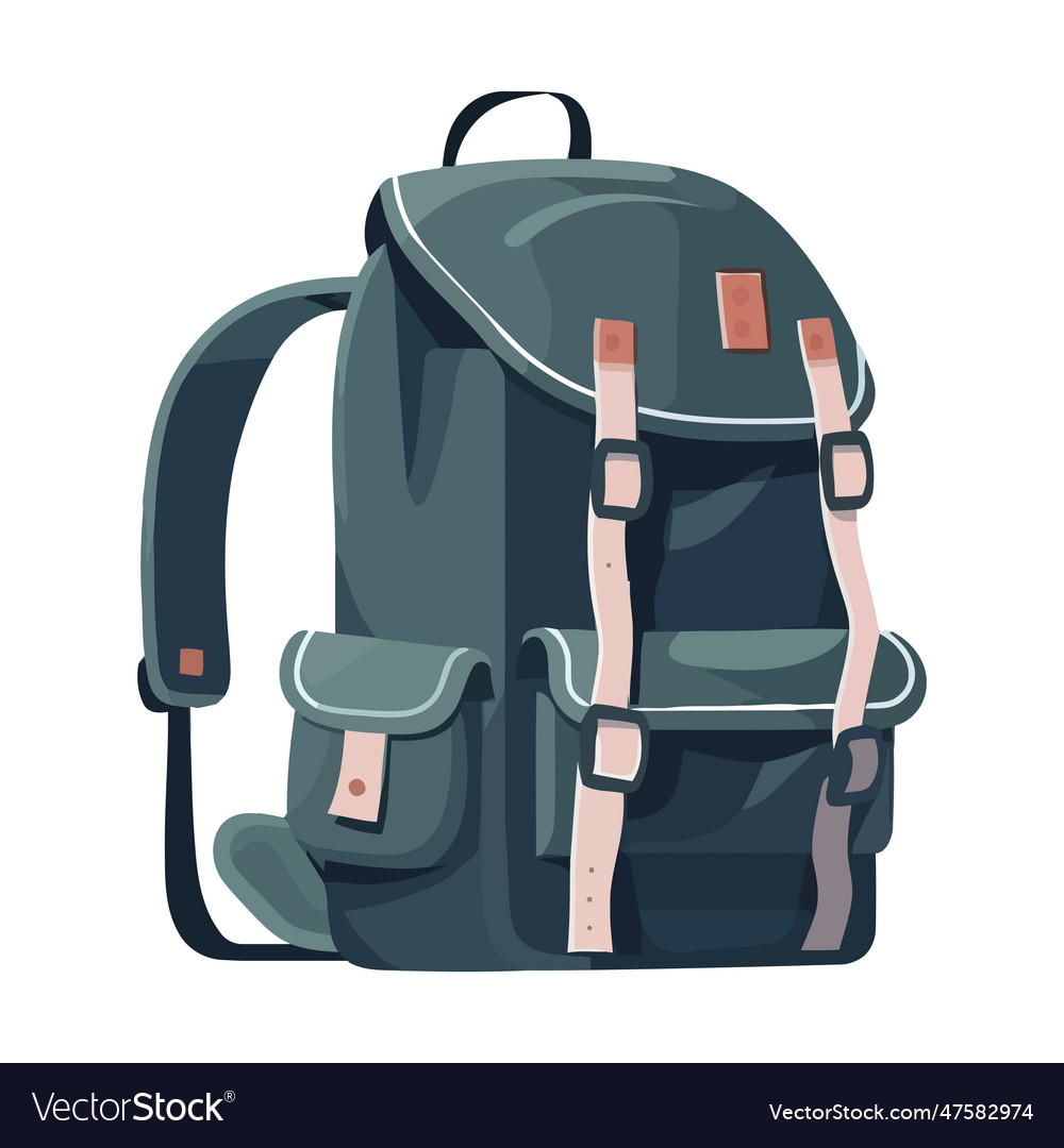 Backpack design Royalty Free Vector Image - VectorStock