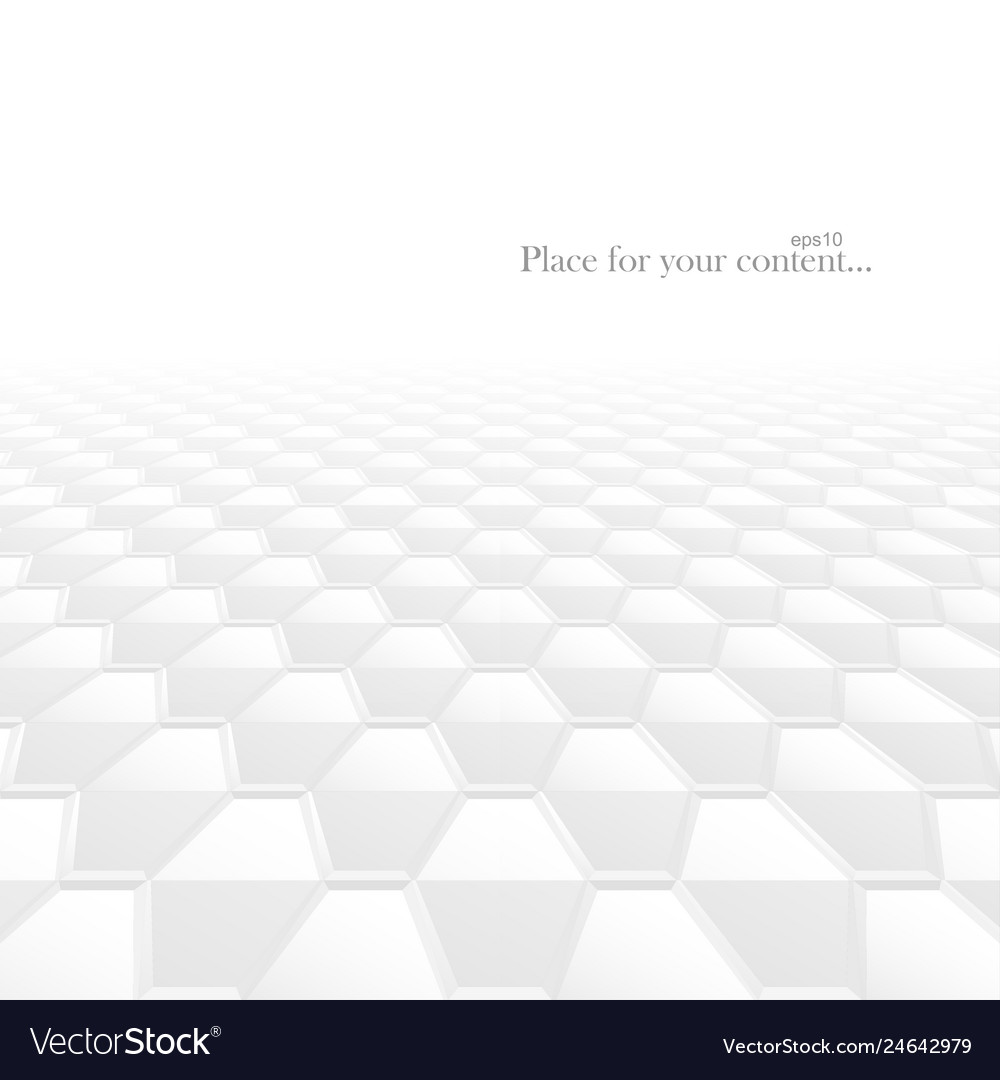 Abstract infinity background with perspective Vector Image