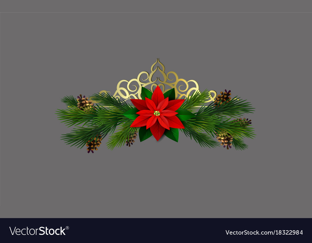 Christmas elements for your designs Royalty Free Vector