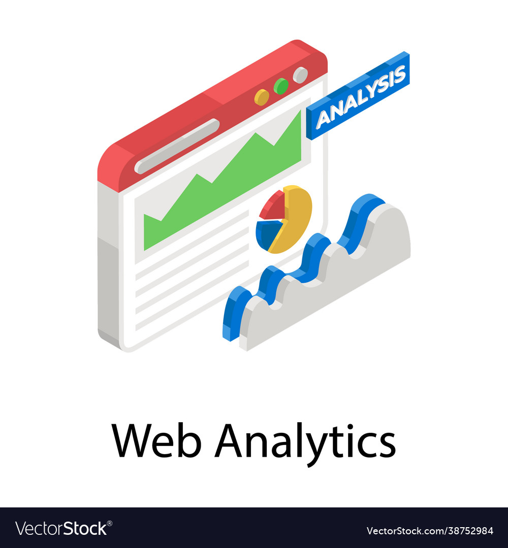 Web analytics Royalty Free Vector Image - VectorStock