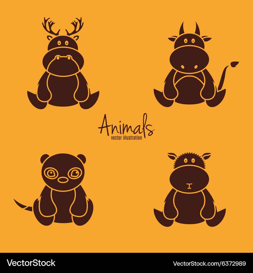 Animal Royalty Free Vector Image - VectorStock