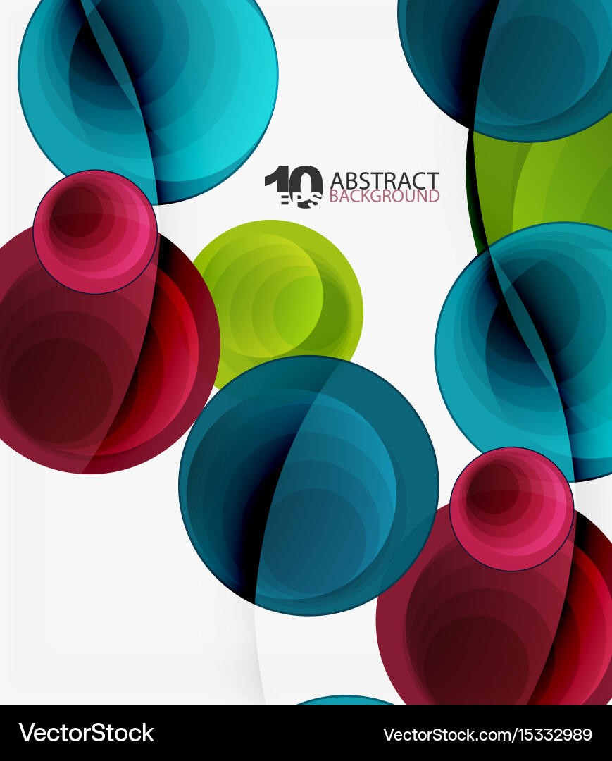 Circle background Royalty Free Vector Image - VectorStock