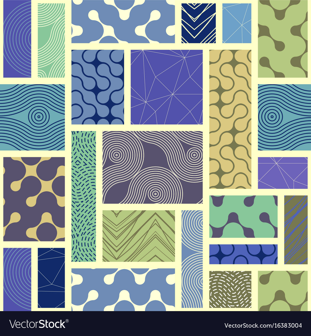Geometric abstract pattern Royalty Free Vector Image