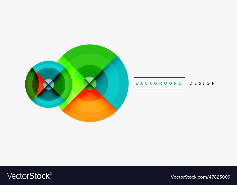 Circle pattern background abstract backgrounds Vector Image