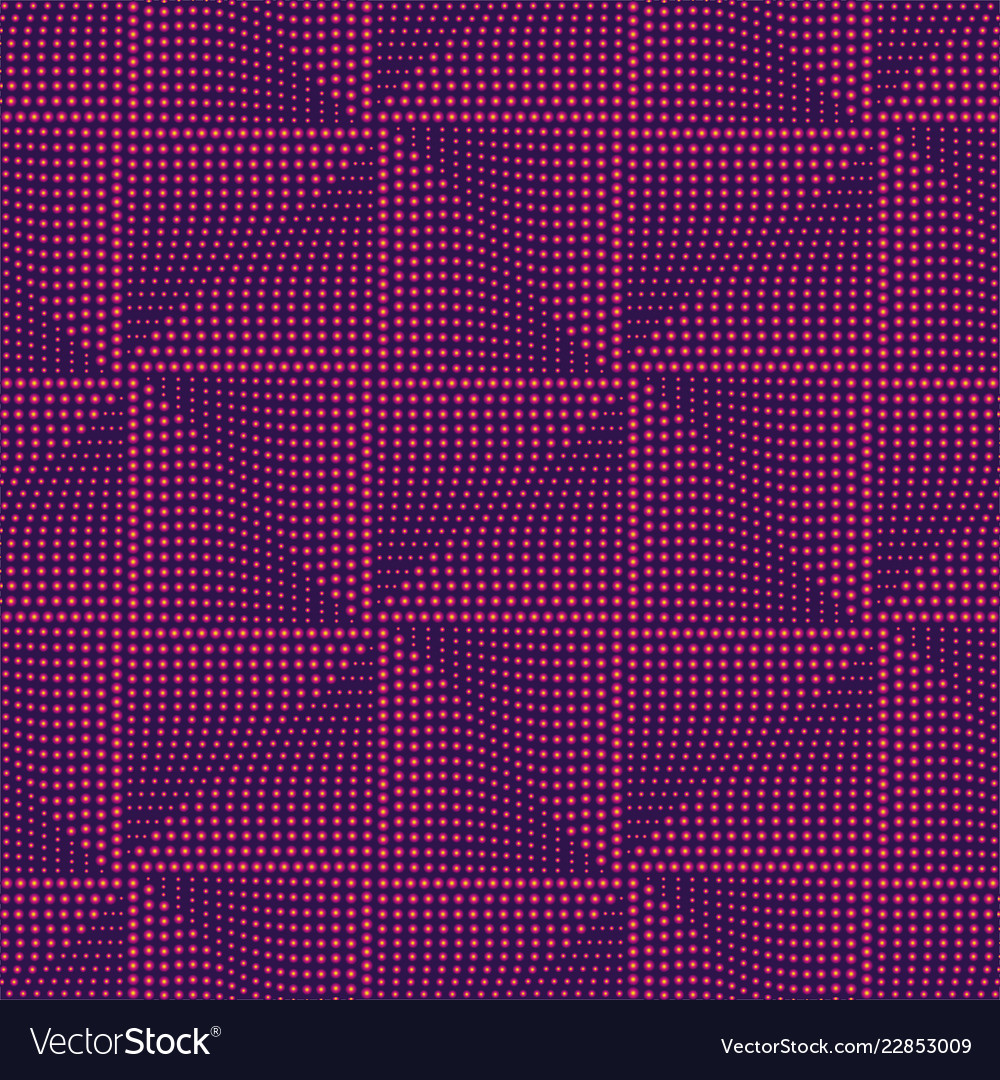 Futuristic square seamless pattern geometric Vector Image