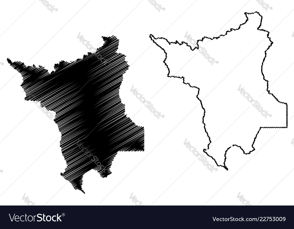 Roraima map Royalty Free Vector Image - VectorStock