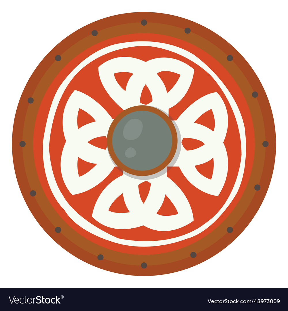 Shield for war Royalty Free Vector Image - VectorStock